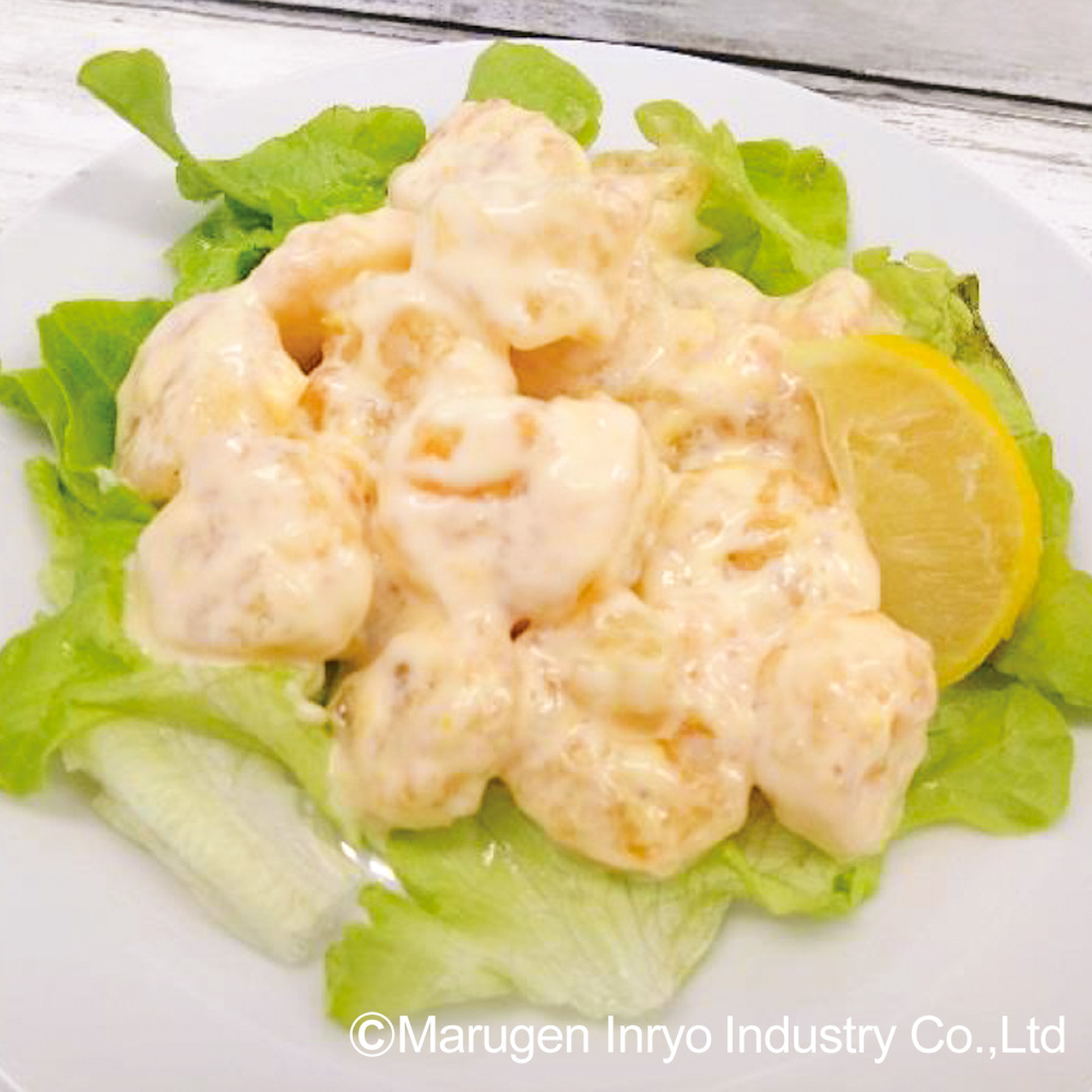 丸源飲料工業株式会社 - 【レシピ】オレンジエビマヨ