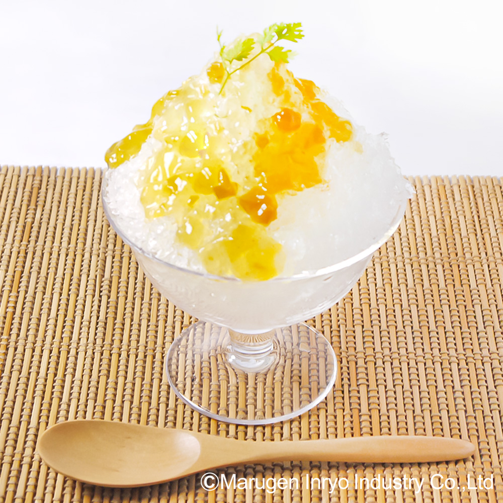 丸源飲料工業株式会社 - 【レシピ】うめかき氷